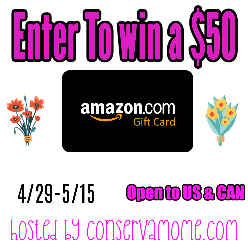 Enter to Win $50 Amazon Gift Card! US/CAN, Ends 5/15 - Mommy's Playbook