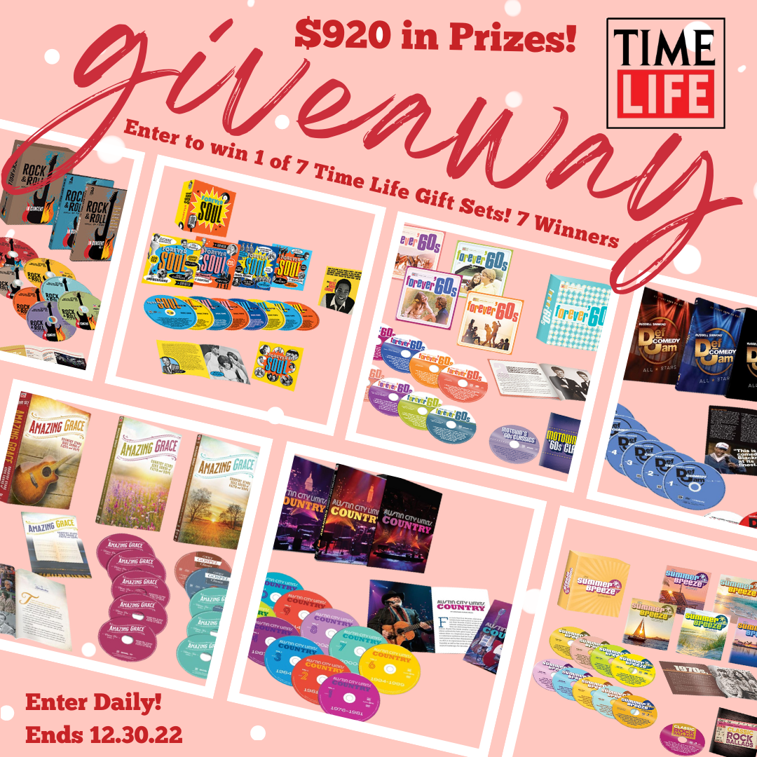 Enter to Win Time Life CDs/DVDs! 7 Winners! CON US Only, Ends 12/30 ...